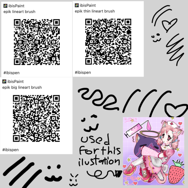 Epik brush I use 4 lineart - ibisPaint