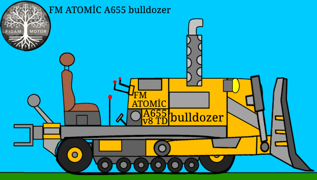 FM ATOMİC A655 BULLDOZER - ibisPaint