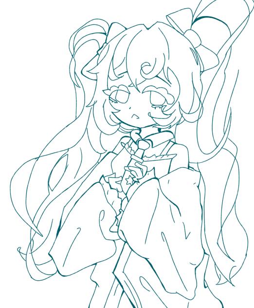 Miku outline!! - ibisPaint