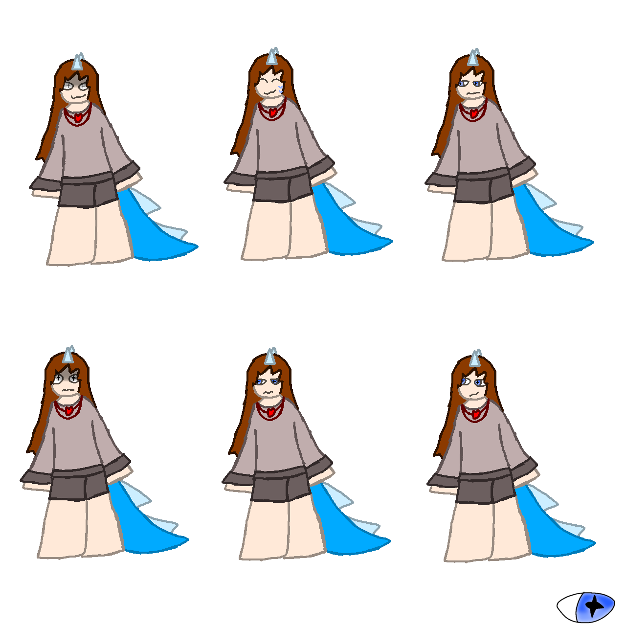 Expressions Sheet 2 - ibisPaint