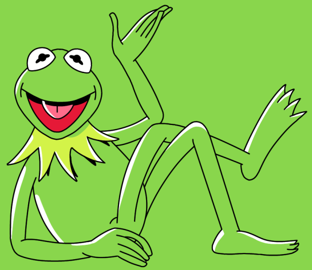 Kermit the Frog Laying - ibisPaint