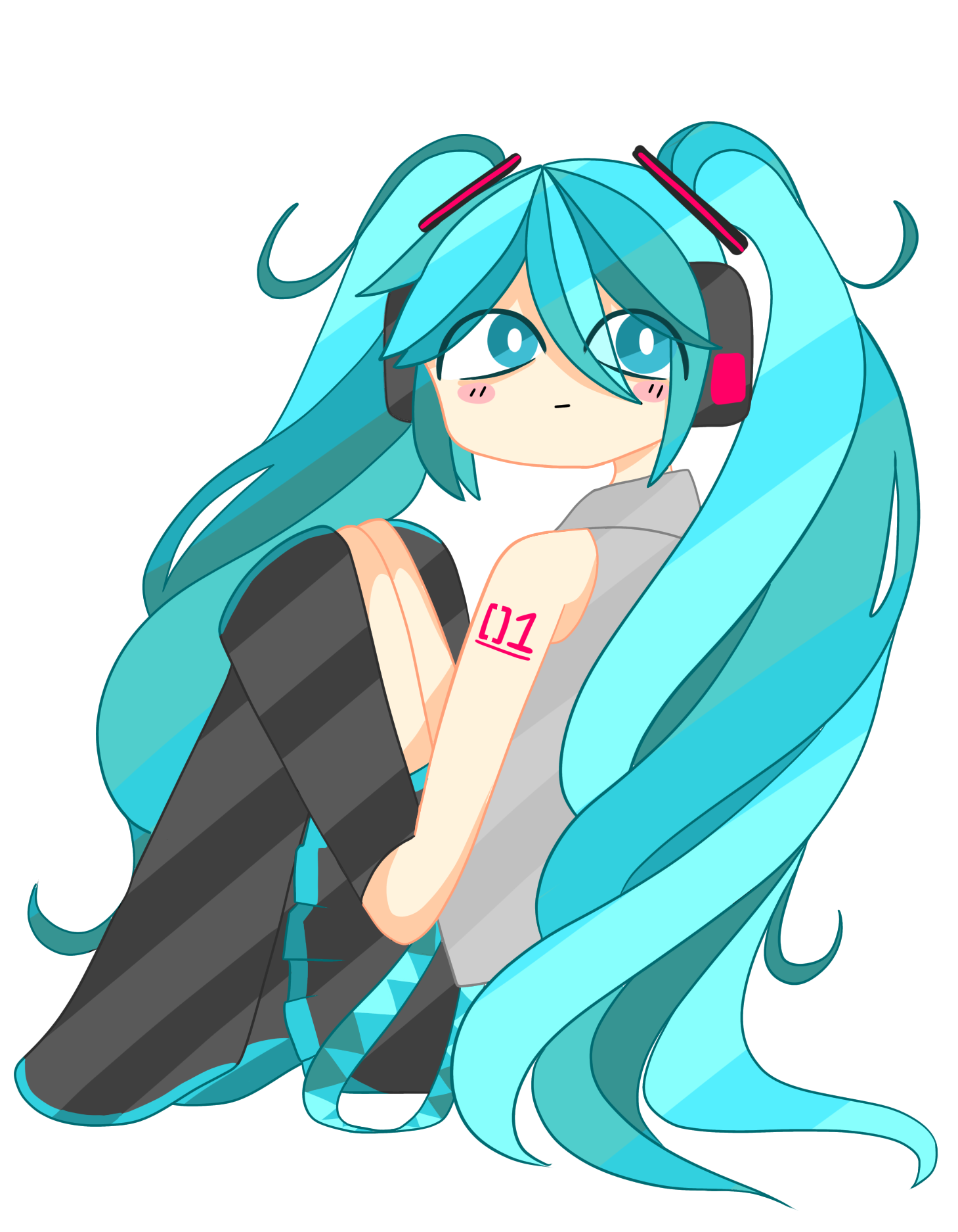 Hatsune Miku OwO - ibisPaint