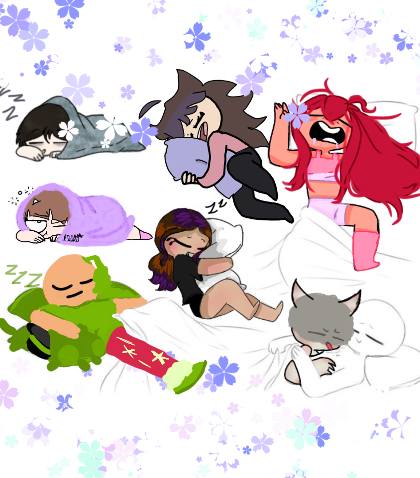 Sleep over collab - ibisPaint