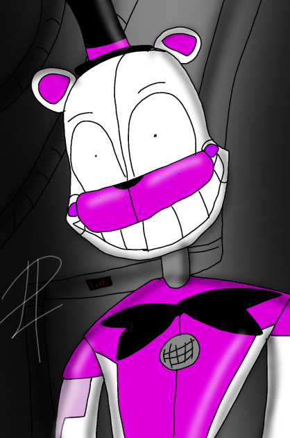 fnaf animated funtime freddy speedpaint - ibisPaint
