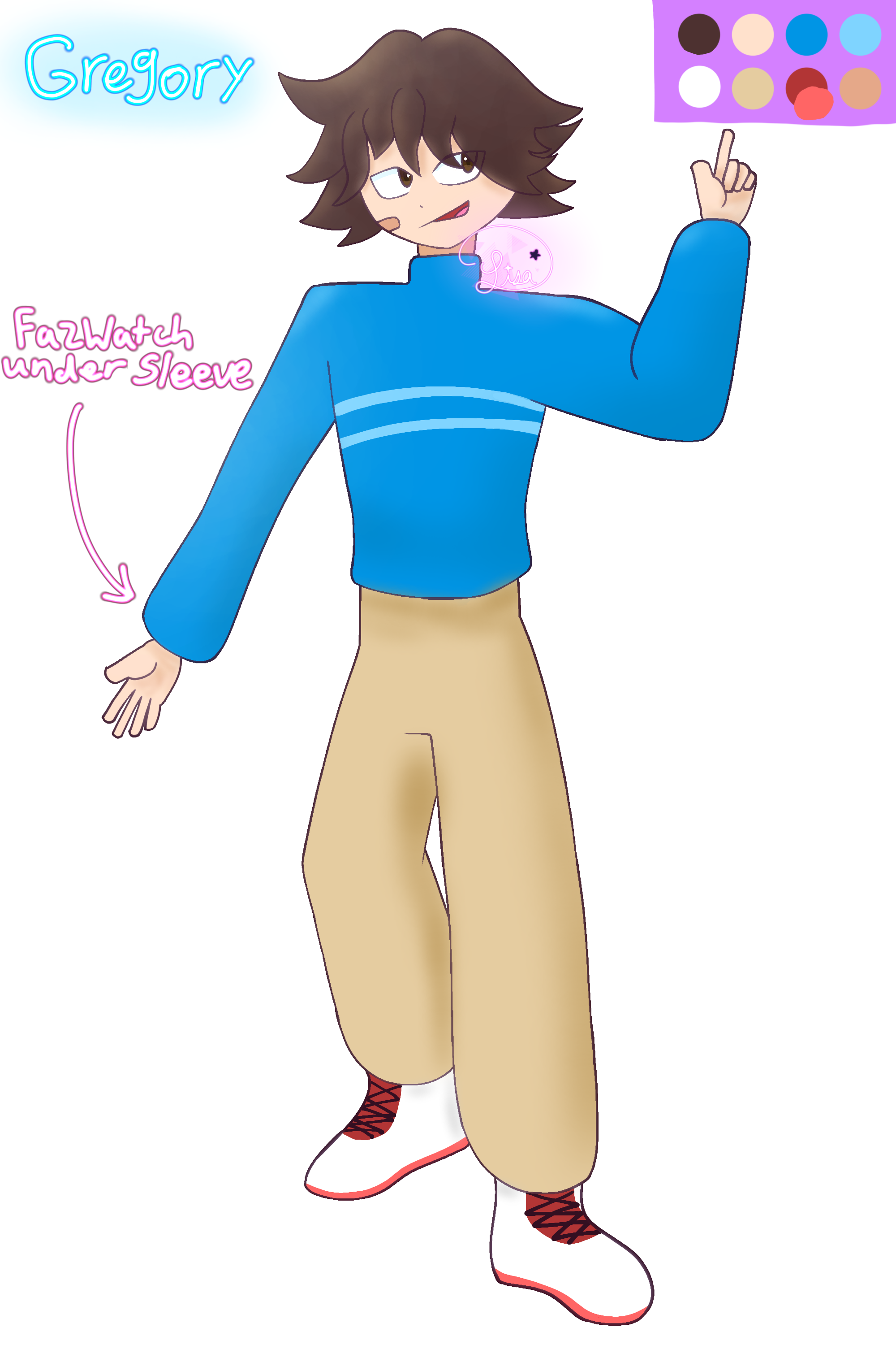 Gregory Fnaf SB - ibisPaint