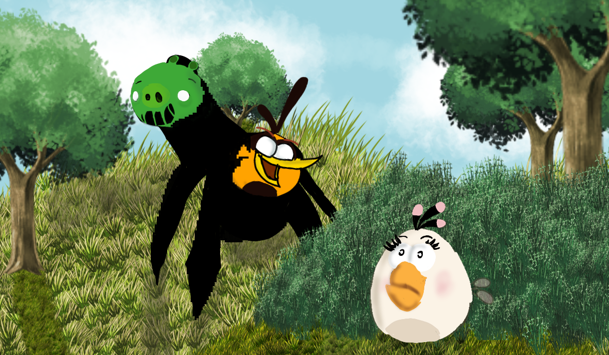 angry birds pibby - ibisPaint
