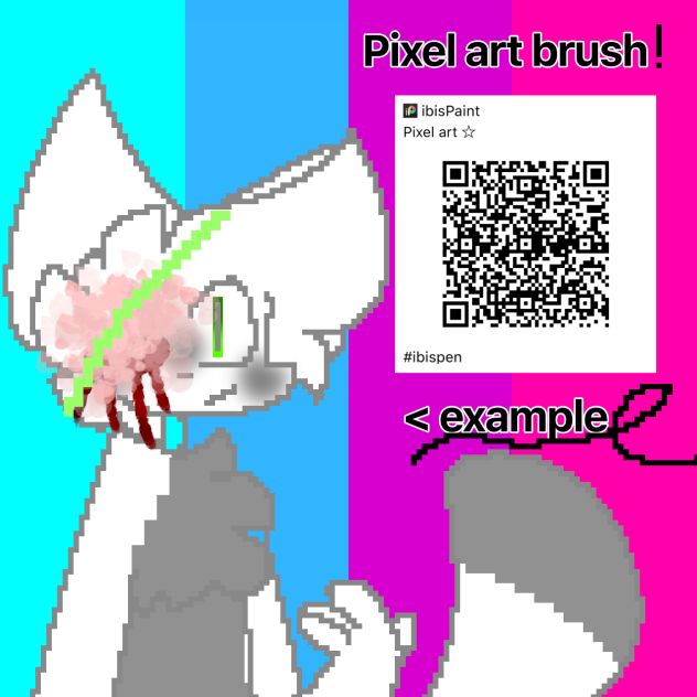 Pixel art brush! - ibisPaint