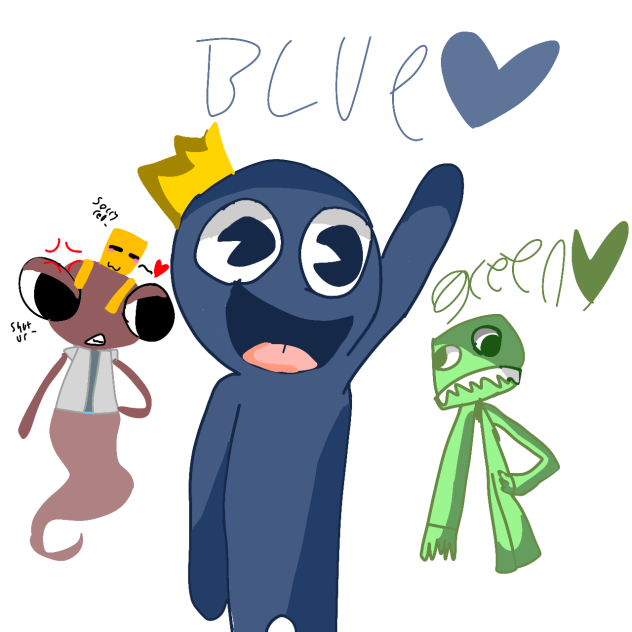 rainbow friends - ibisPaint