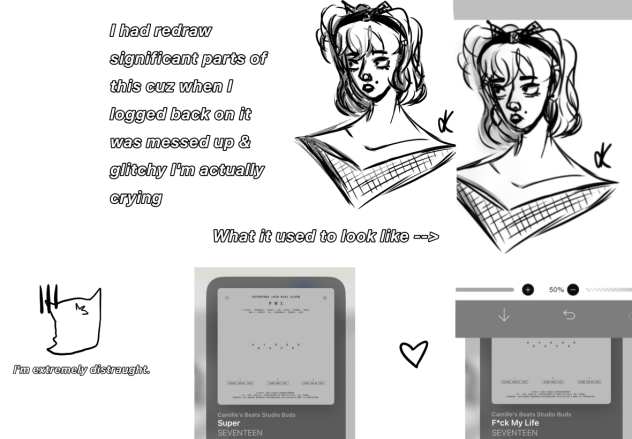 Grey housewife collage - ibisPaint