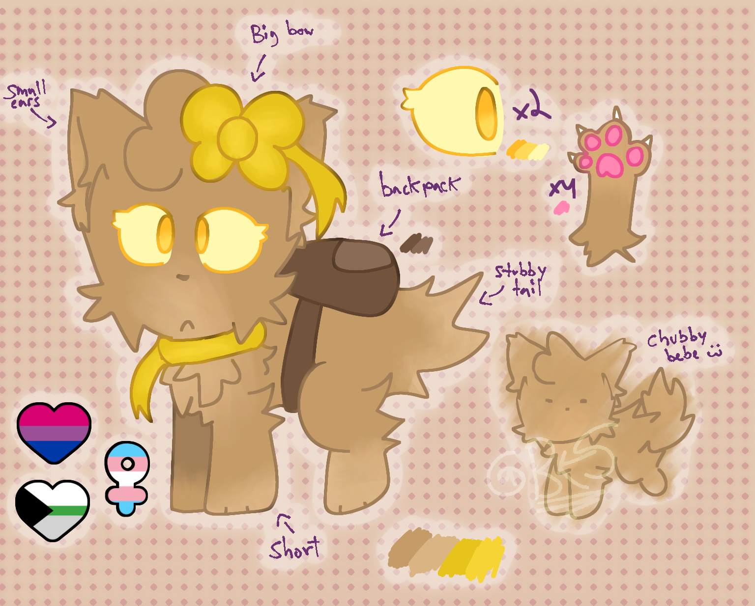 suitcase as a furry or smth idfk anymore - ibisPaint