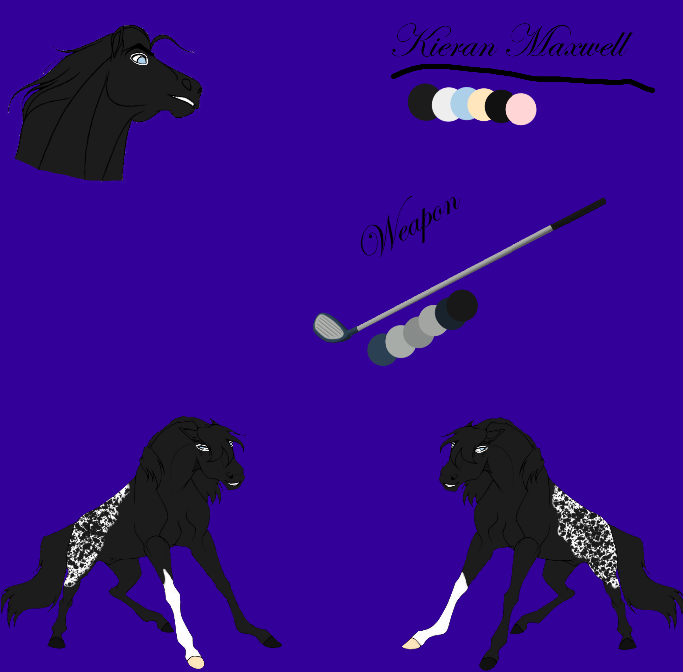 Kieran Maxwell - Reference sheet - ibisPaint