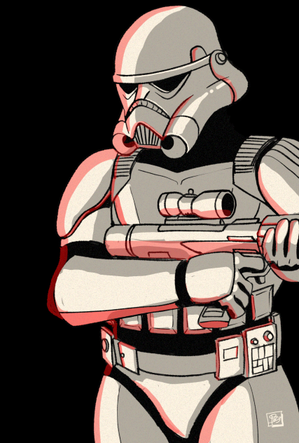 Stormtrooper by Steve Paul 5 30 - ibisPaint