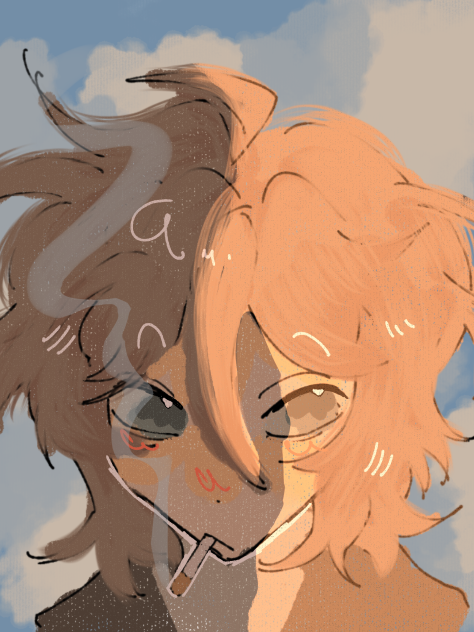 smoking - ibisPaint