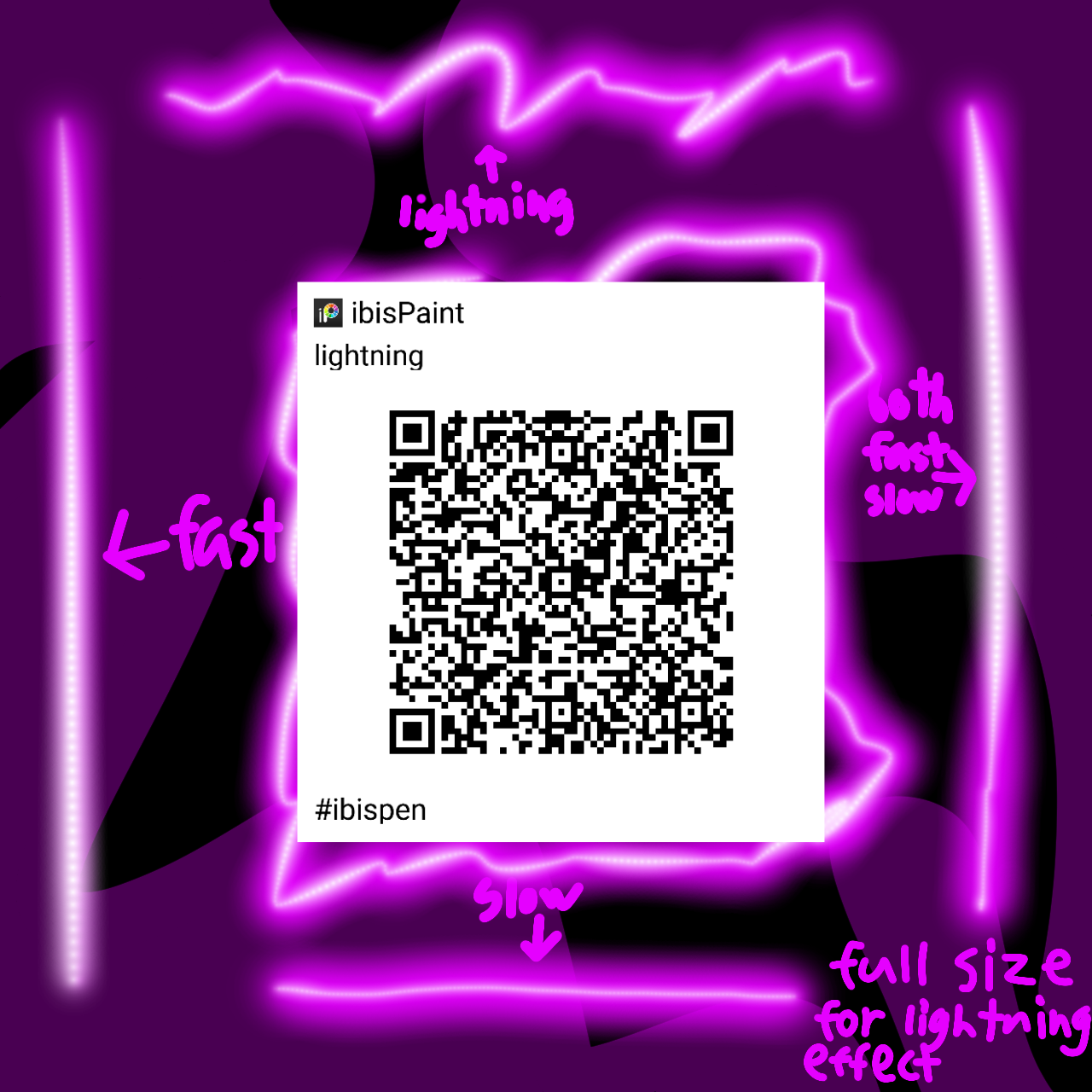 lightning bolt brush 😻 - ibisPaint