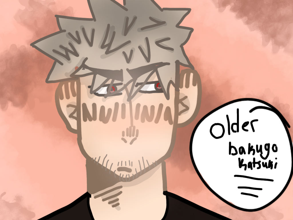 older bakugou katsuki - ibisPaint