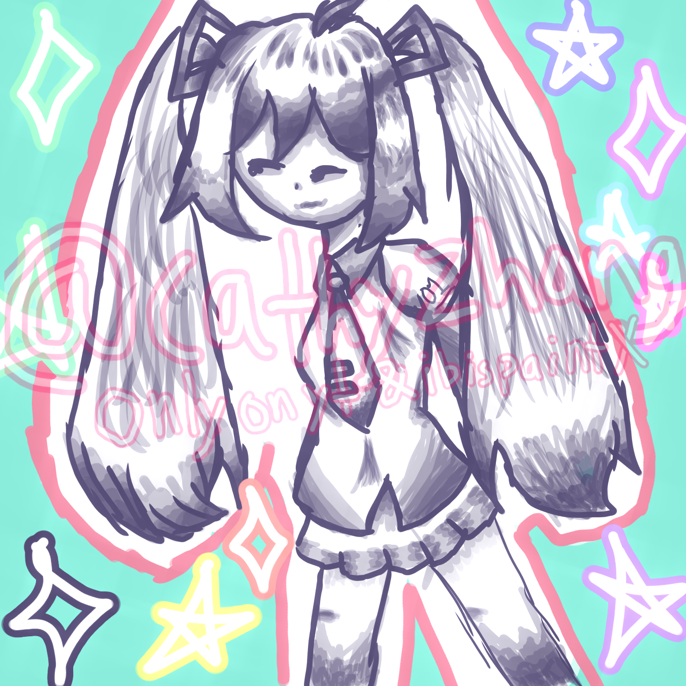 HATSUNE MIKU REMASTERED - ibisPaint