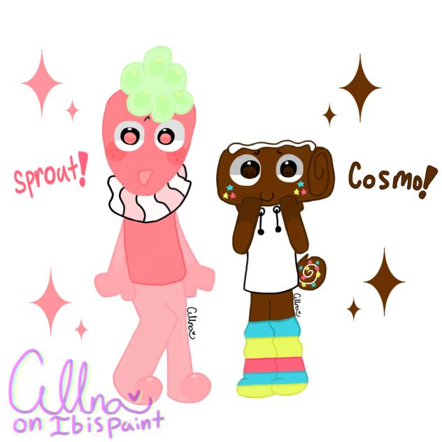 Sprout & cosmo! - ibisPaint