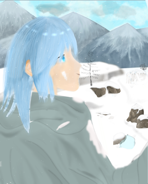 Tuyết sơn, Đông kì - ibisPaint