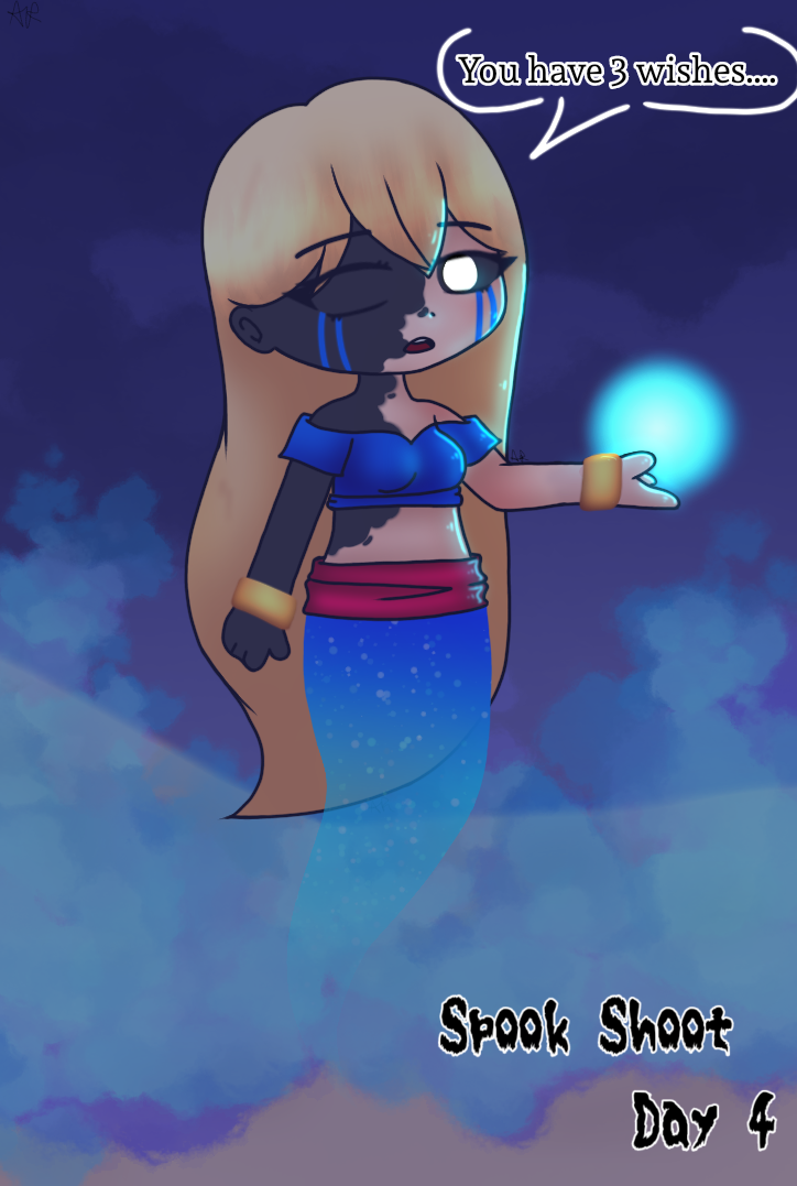 Spook Shoot with Anya Rose [Day 4] - ibisPaint