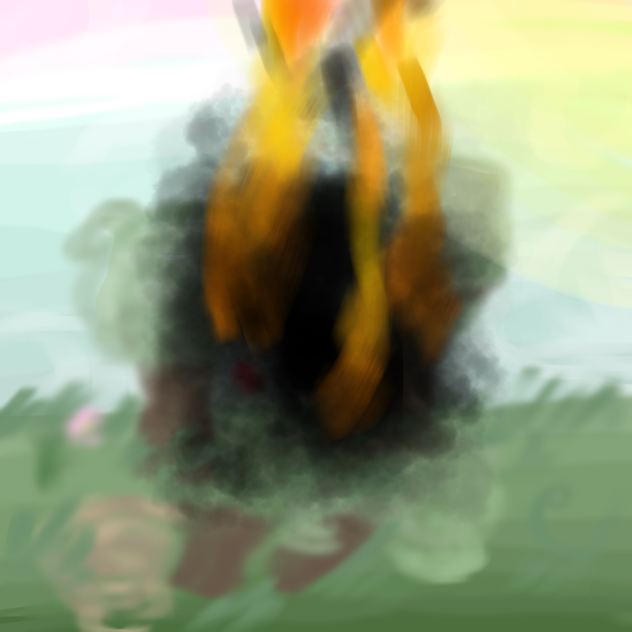 Happy little accidents.. - ibisPaint