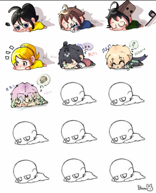 Chibi collab! - ibisPaint