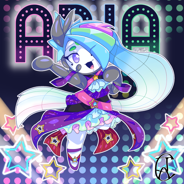 POP STAR ⭐️ ARIA 🎵-L.G.A.E - ibisPaint