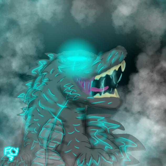 Godzilla! - ibisPaint