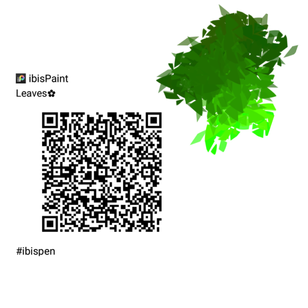 Leaves code - ibisPaint