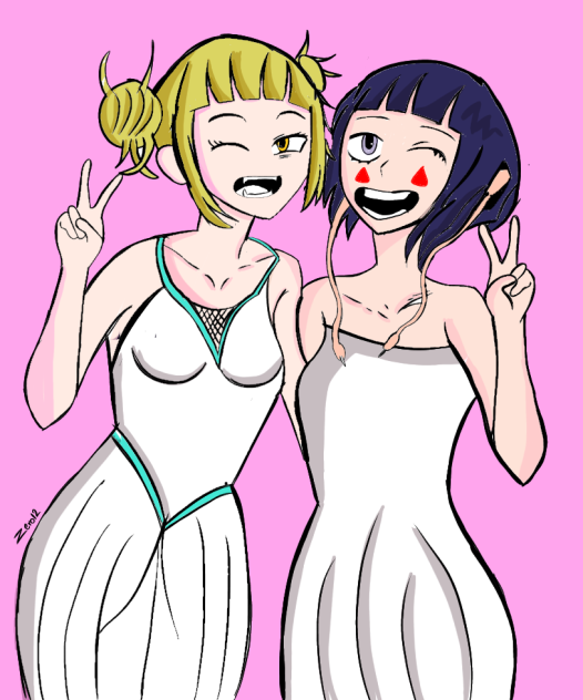 Jirou x Toga - ibisPaint