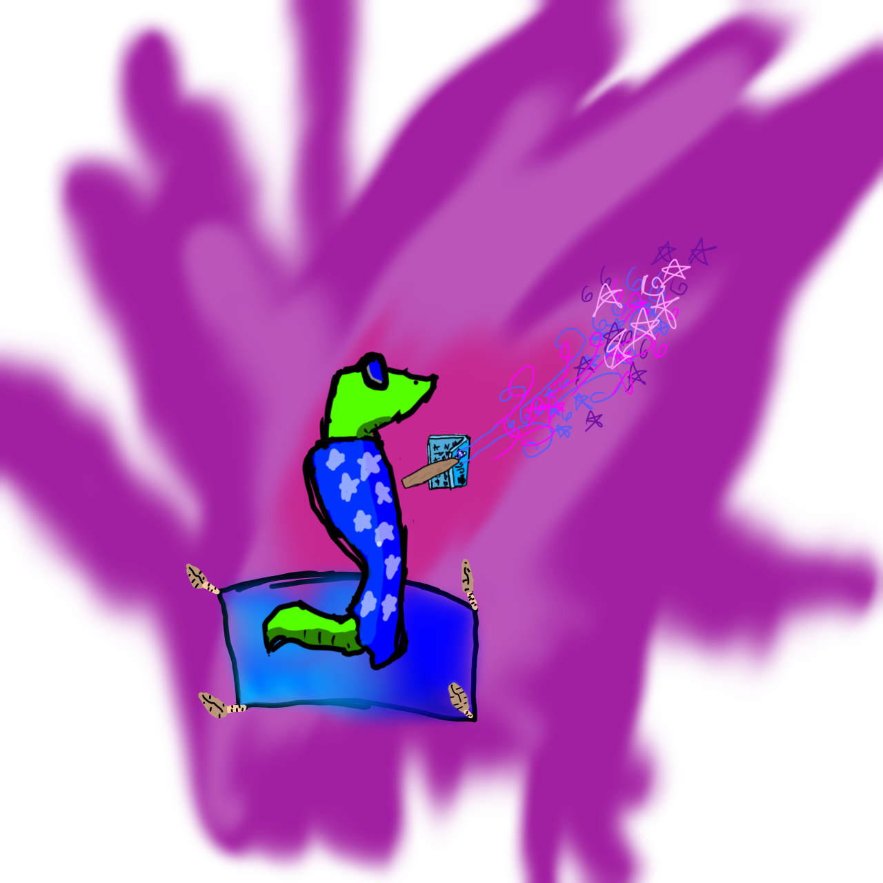 Wizard snake - ibisPaint