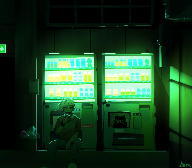 vending machine - ibisPaint