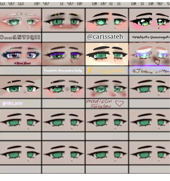 Gacha club eye collab - ibisPaint