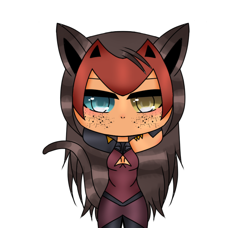 Catra gacha life front facing. - ibisPaint