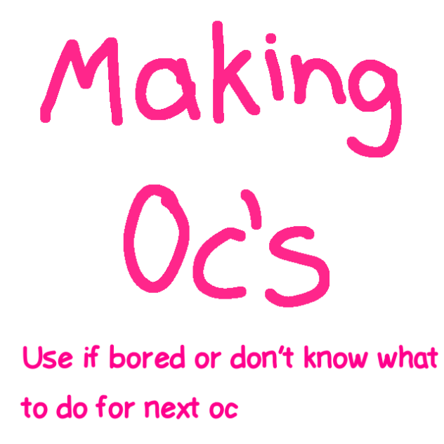 Making Oc’s - ibisPaint