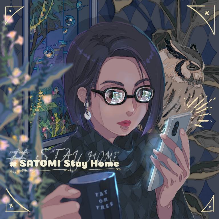 # Stay Home - ibisPaint