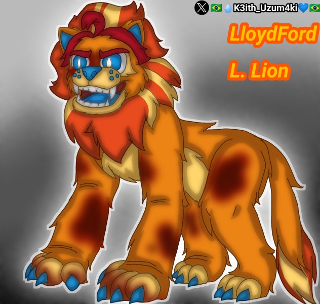LloydFord L. Lion - Indigo Park - ibisPaint
