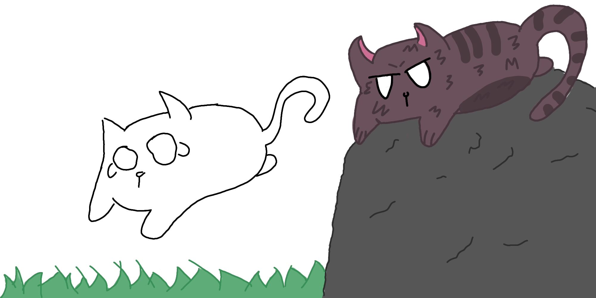 Kitty colab - ibisPaint