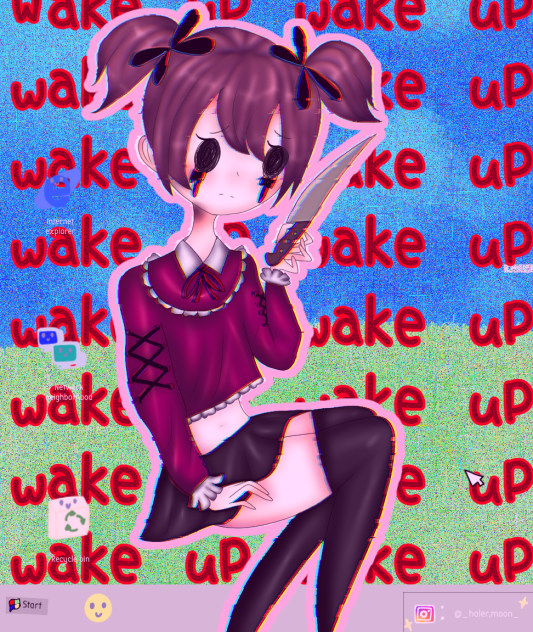 Wake up!!! (Fanart for Angie Duran) - ibisPaint