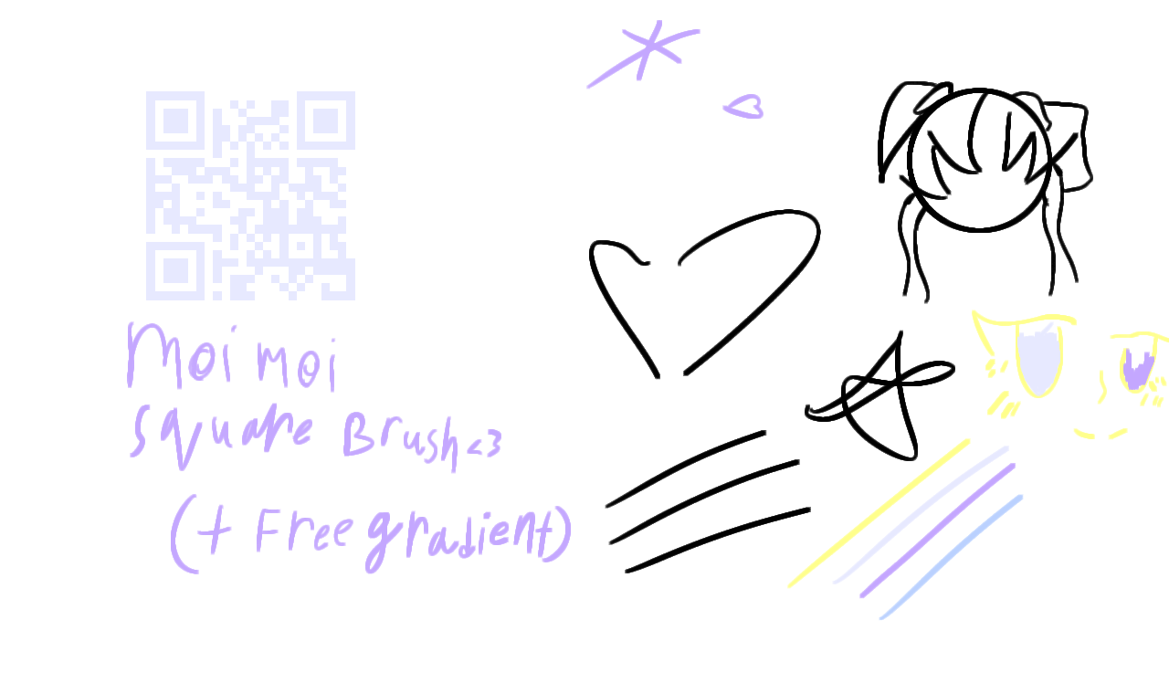moi moi square brush - ibisPaint