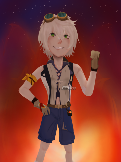 benny (he took so long help) - ibisPaint