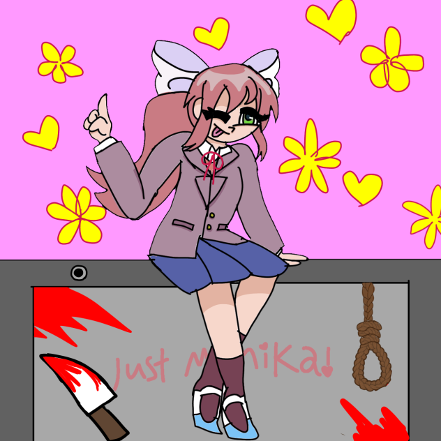 Just Monika! - ibisPaint