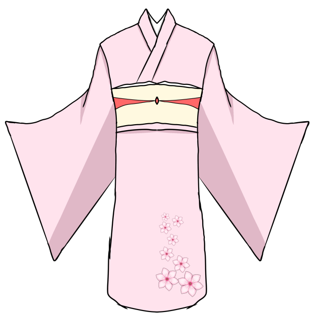 Pink Kimono - ibisPaint