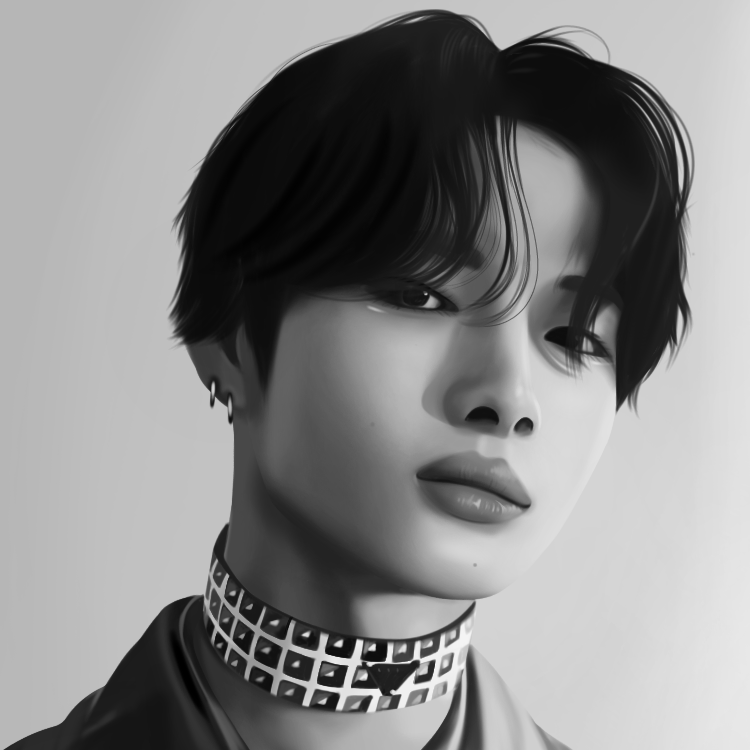 Niki black & white - ibisPaint