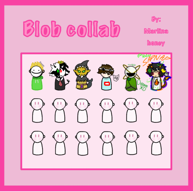 Blob collab - ibisPaint