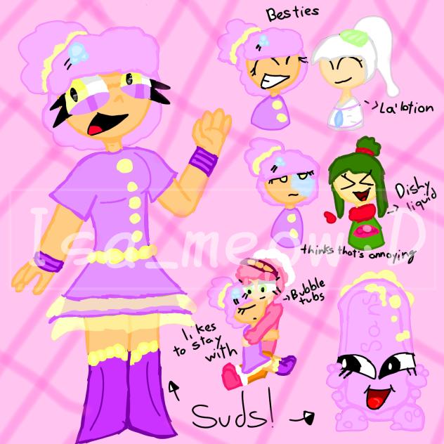 Shopkins as Humans - Suds🧼 - ibisPaint