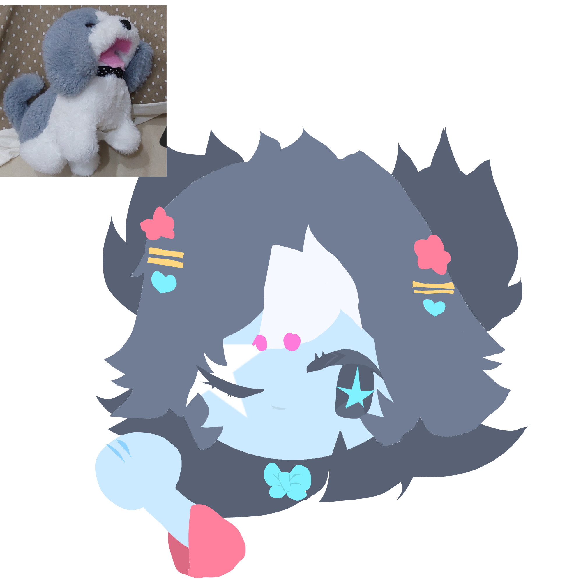 ☆Silver Canon Hair!★ - ibisPaint