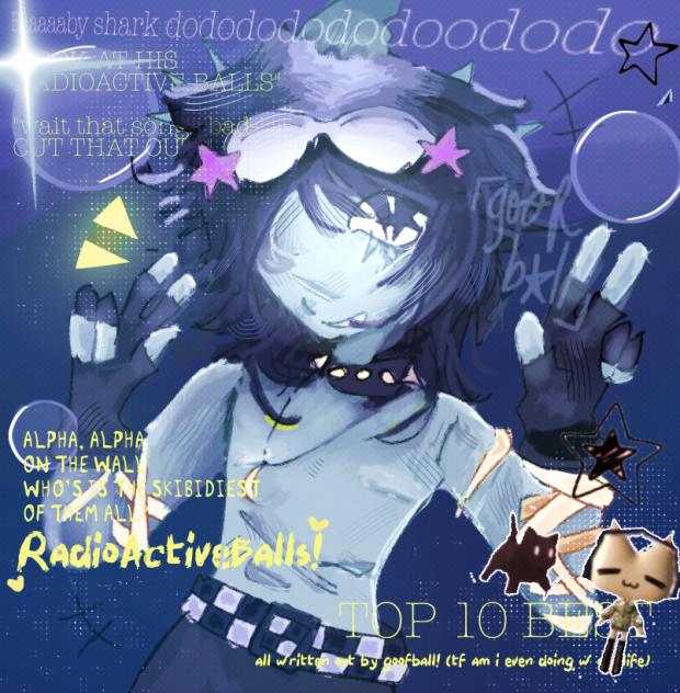 for the guy w balls that are radioactive - ibisPaint