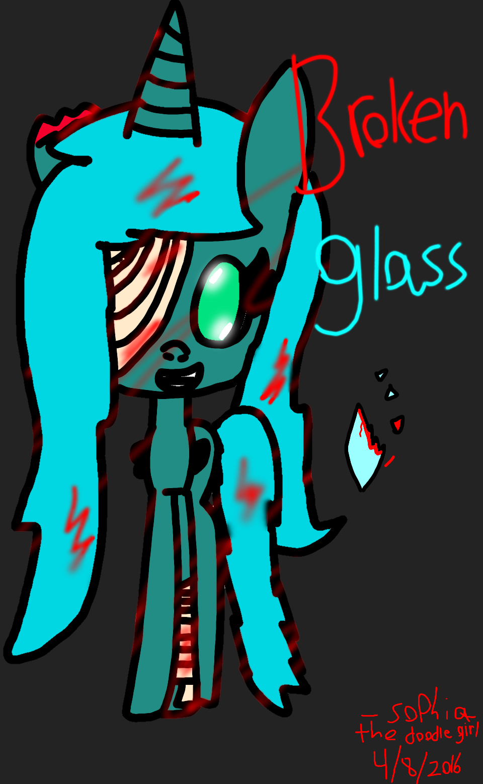 My dark oc - ibisPaint