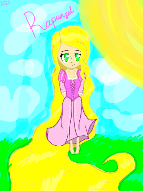 Princess Rapunzel - ibisPaint