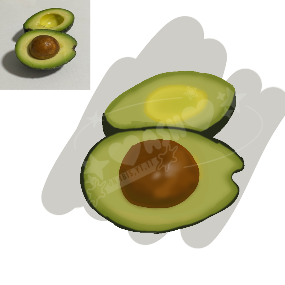 avocado 🥑. - ibisPaint